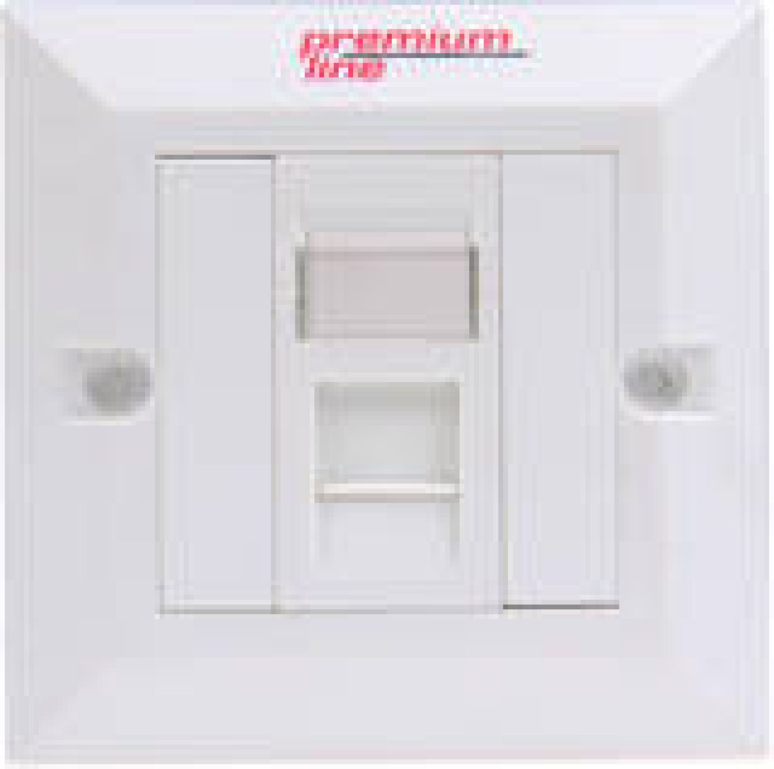 Premium Line Single Face plate 8*8 – Smart it network