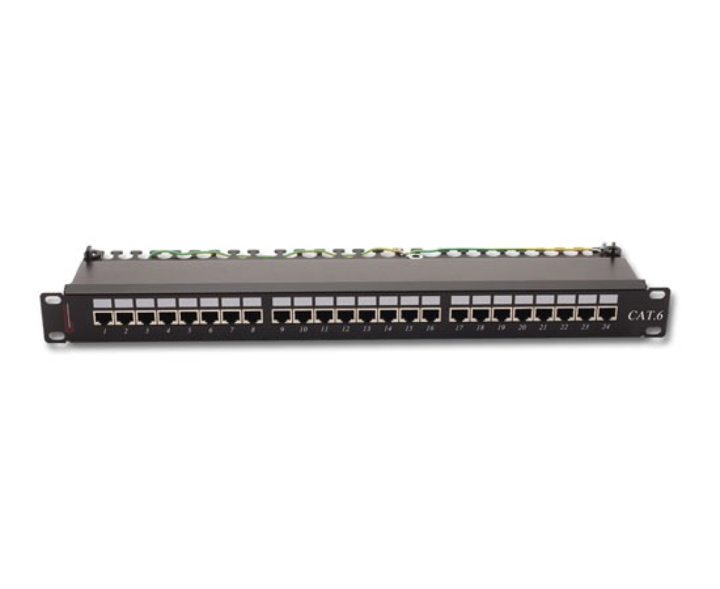 Premium Line 24 Port Cat6 Patch Panel - Smart it network