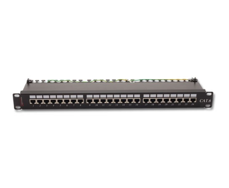 Premium Line 24 Port Cat6 Patch Panel - Smart it network