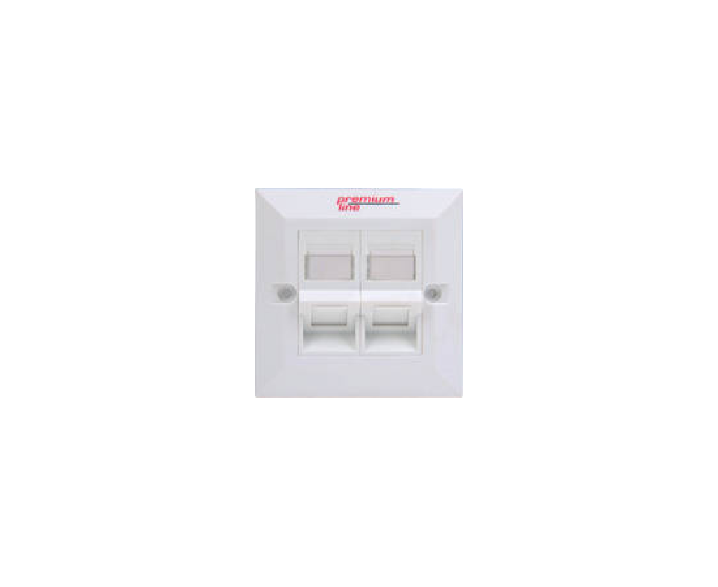 Premium Line Double Faceplate - Smart it network