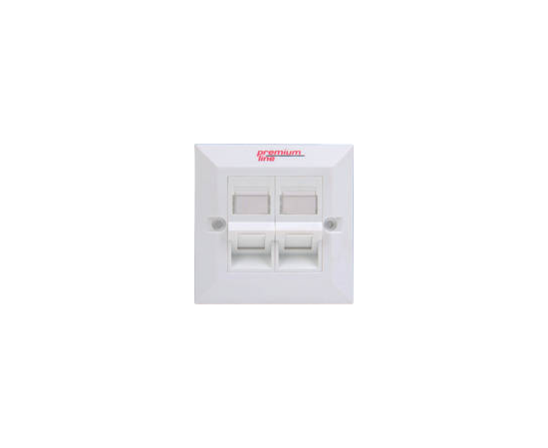Premium Line Double Faceplate - Smart it network